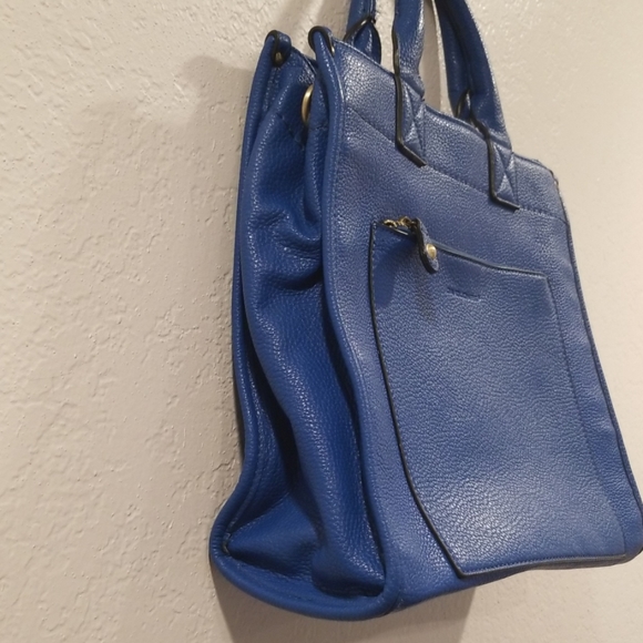 David Joned | Bags | David Jones Blue Laptop Bag | Poshmark